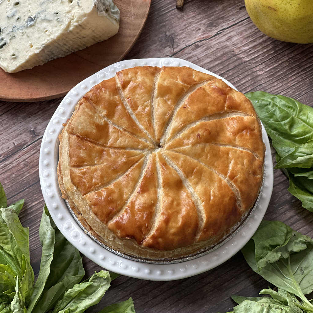 Pear Beef Blue Cheese Pie — A La Mode Restaurant Ltd.