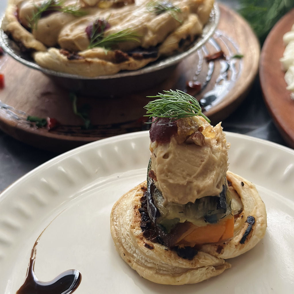 Foie Gras Vegetable Terrine Pie — A La Mode Restaurant Ltd.