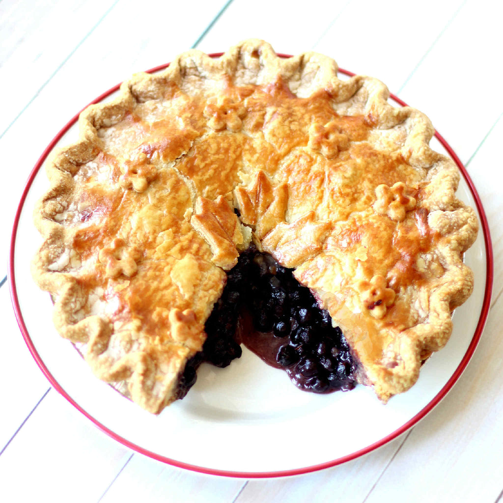 Saskatoon Berry Pie (V) — A La Mode Restaurant Ltd.
